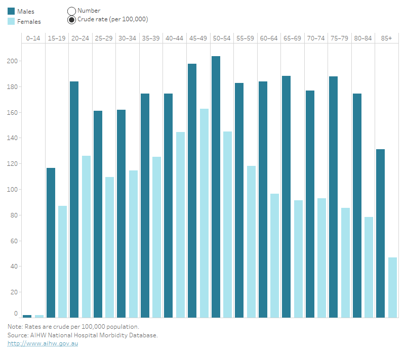 Alcohol-related injury: hospitalisations and deaths, 2019–20 ...